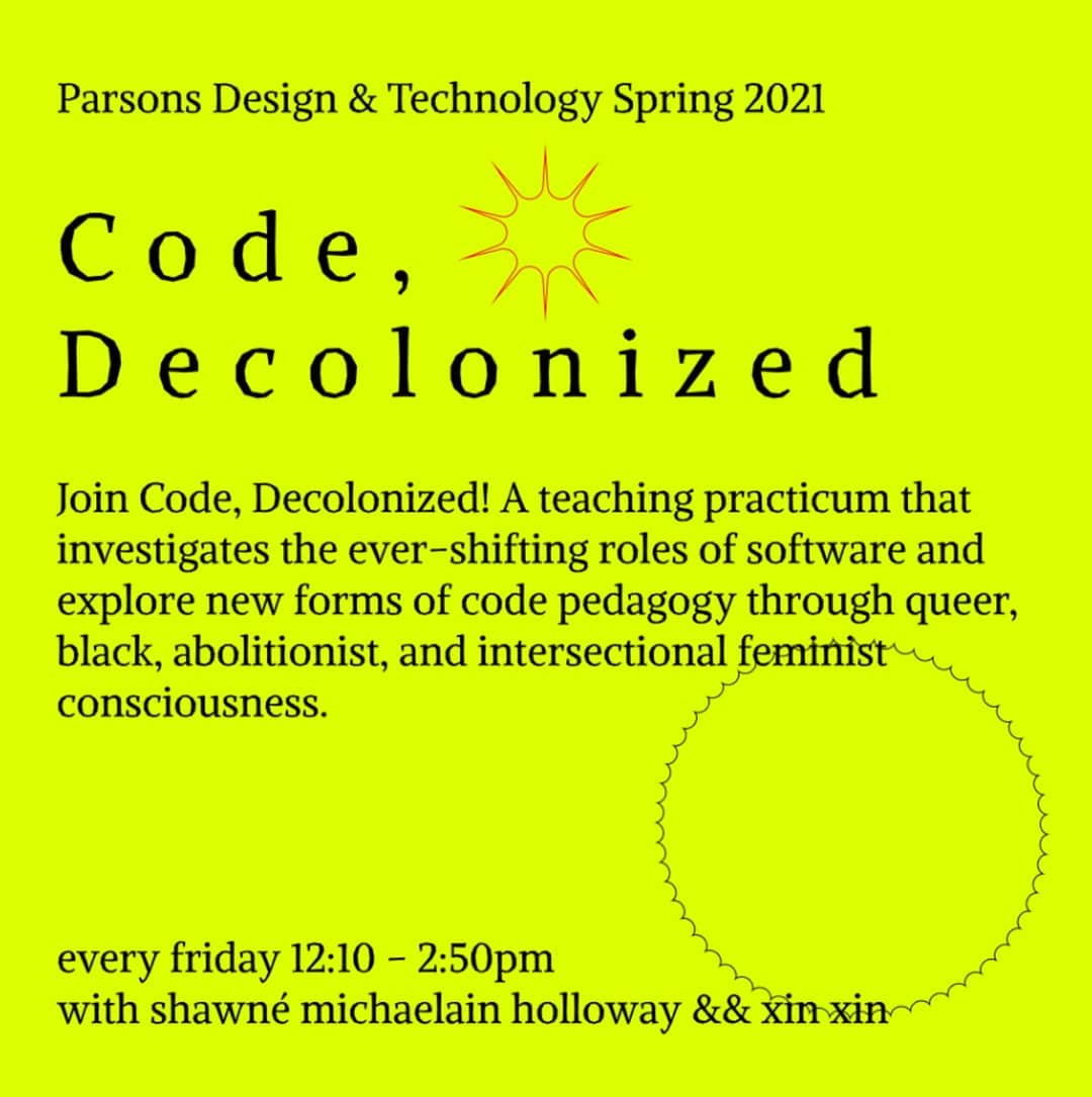 Processing Foundation — Code, Decolonized (2021–2022)
